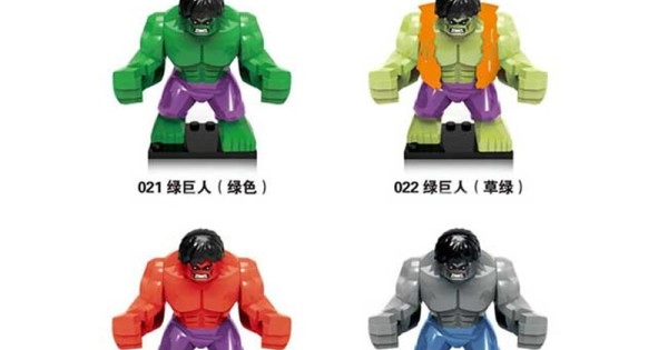 lego minifigure Superhero Hulk Hulk, my Lord. building block bricks toys